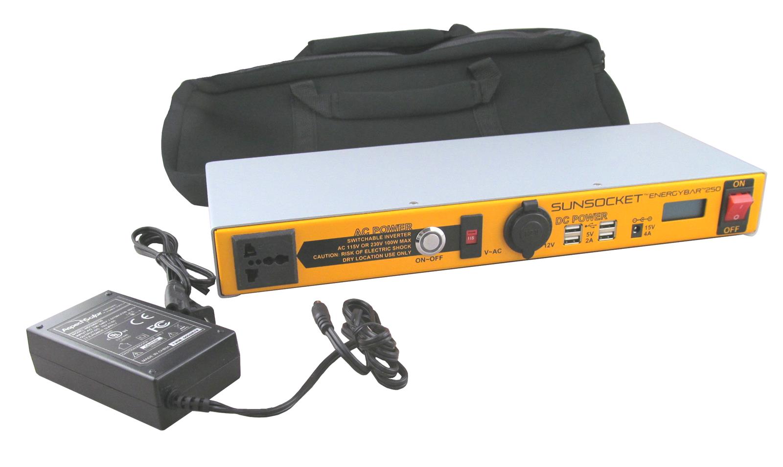 Aspect Solar ENERGYBAR250 Aspect Solar Portable Power Packs | DX ...