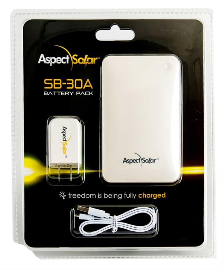 Aspect Solar SB-30 Aspect Solar SB-30 Portable Power Packs | DX Engineering
