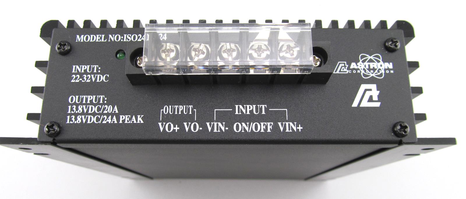 Astron Corporation ISO2412-24 Astron Isolated Step-Down DC/DC ...