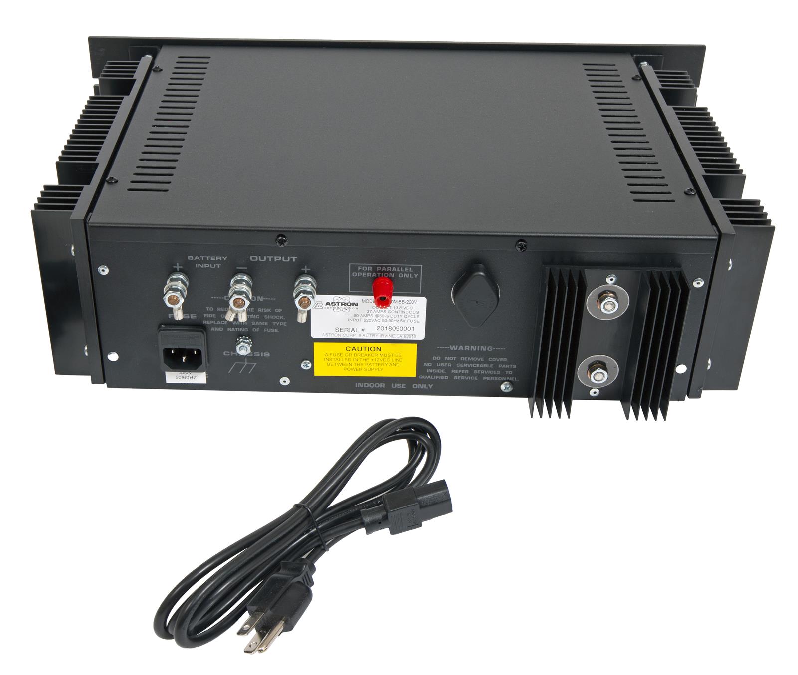 Astron Corporation RM-50M-BB220 Astron Rack Mounted Linear Power ...