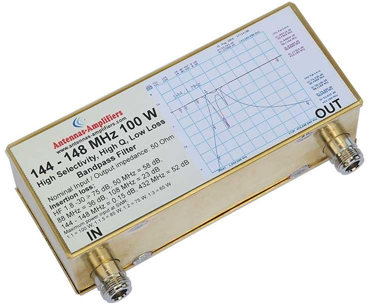 Antennas-Amplifiers 6290 Antennas-Amplifiers 6290 2m 100W Transmit Band ...