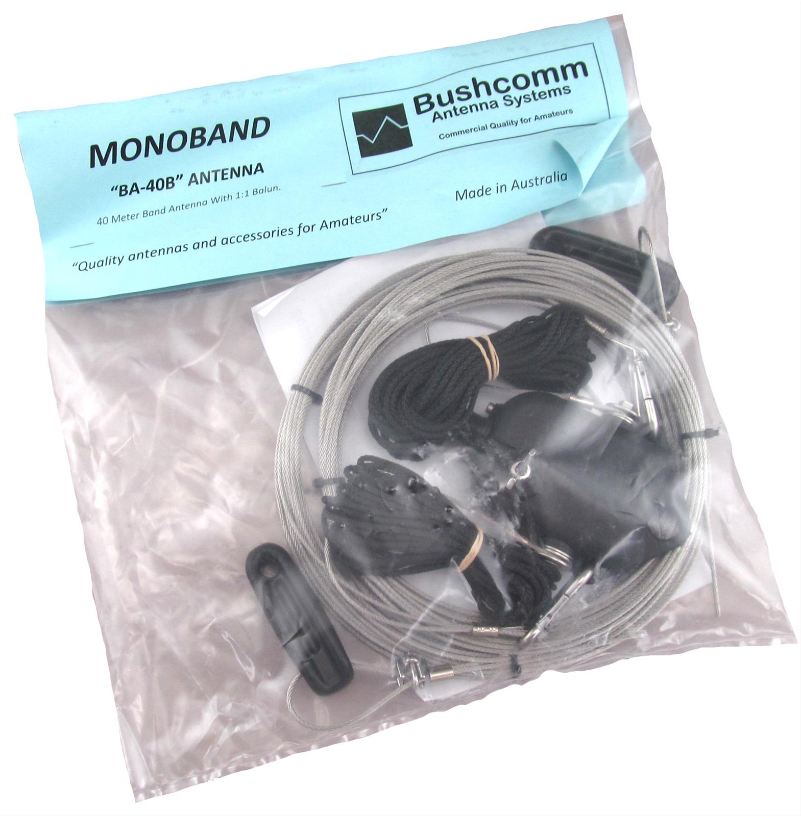Bushcomm BA-40B Bushcomm BA Series Monoband Dipole Antennas | DX ...