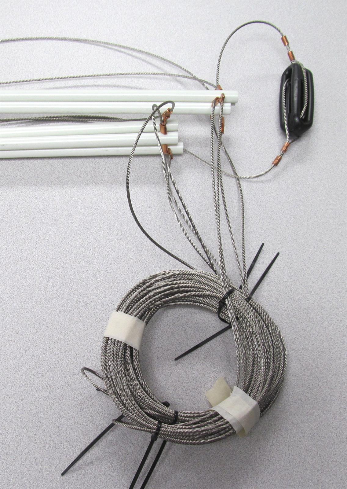 Bushcomm BU00934 Bushcomm BBA-100V Multi-Wire Broadband Dipole Antennas ...