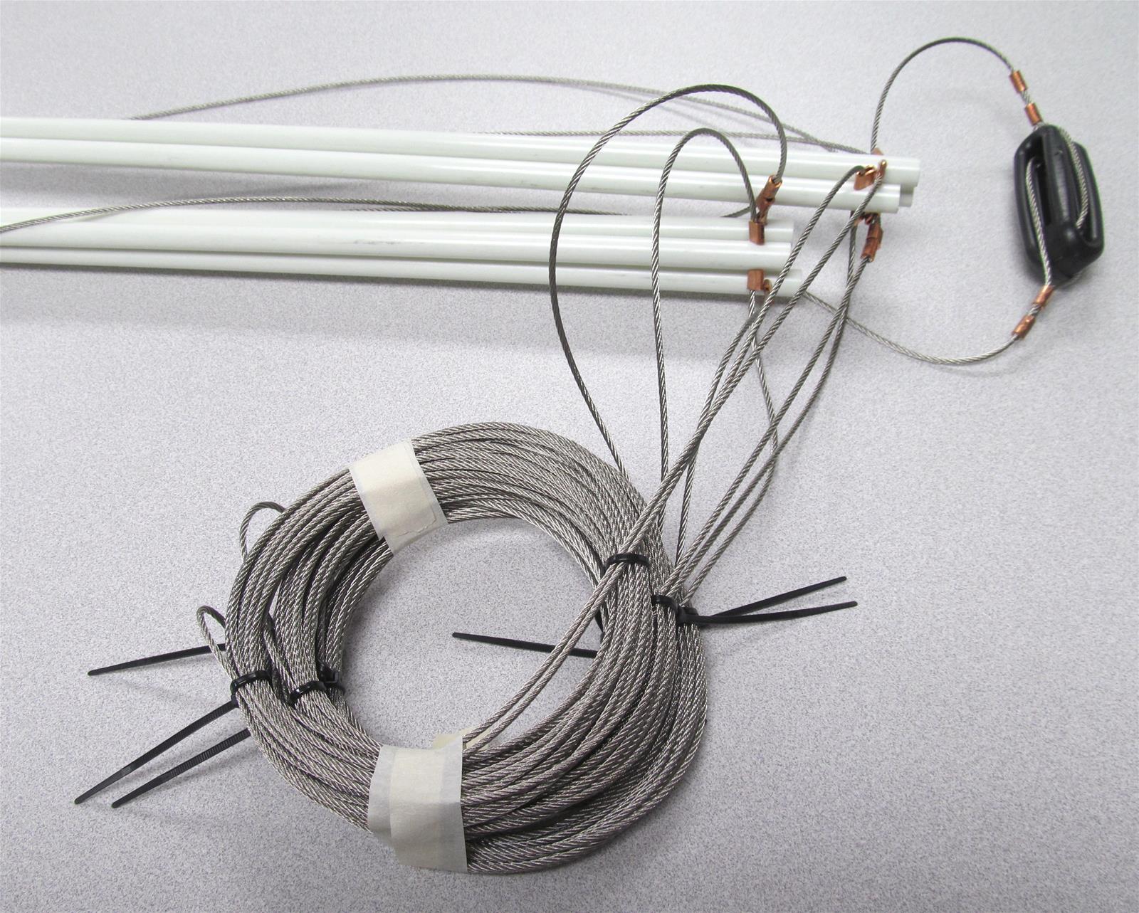 Bushcomm BU00934 Bushcomm BBA-100V Multi-Wire Broadband Dipole Antennas ...