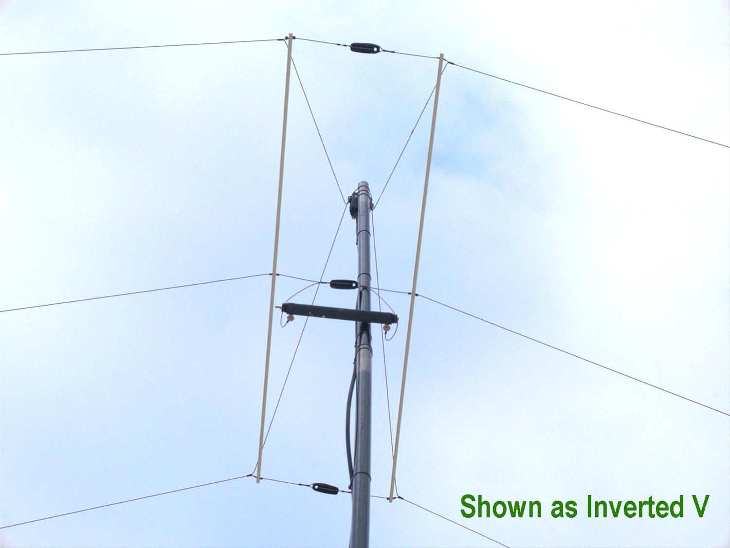 Bushcomm BU01191 Bushcomm BBA-100DXE Multi-Wire Broadband Dipole ...