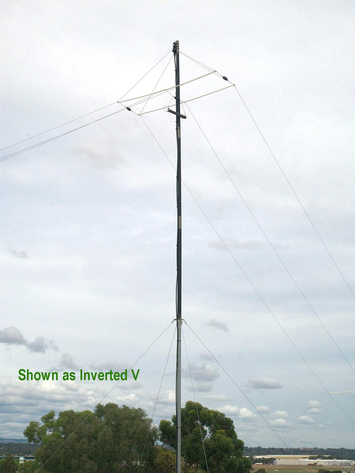 Bushcomm BU01191 Bushcomm BBA-100DXE Multi-Wire Broadband Dipole ...