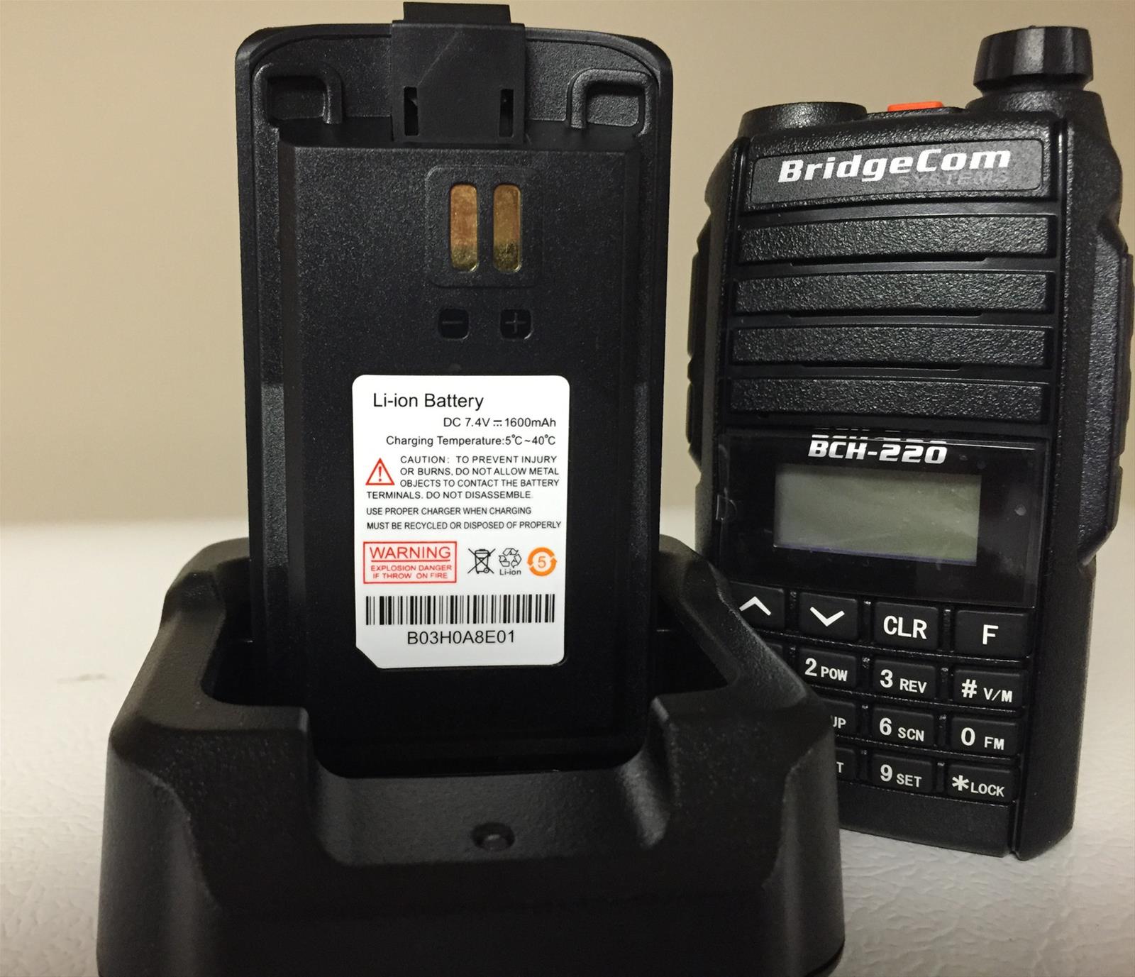 Bridgecom Systems BCH-220 Bridgecom BCH-220 HT Transceivers | DX ...