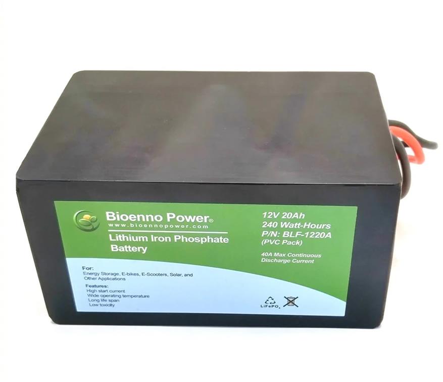 Bioenno Power BLF-1220A Bioenno Power BLF-1220A LiFePO4 Batteries | DX Engineering