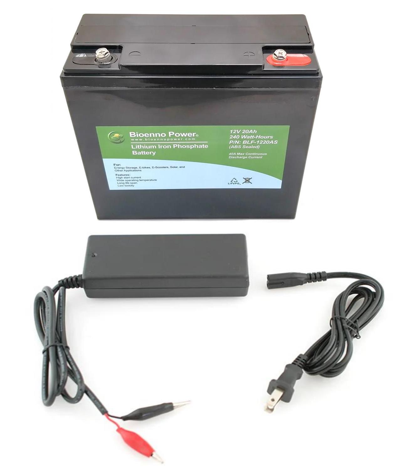 Bioenno Power BLF-1220AS-P Bioenno Power Battery and Charger Combos ...