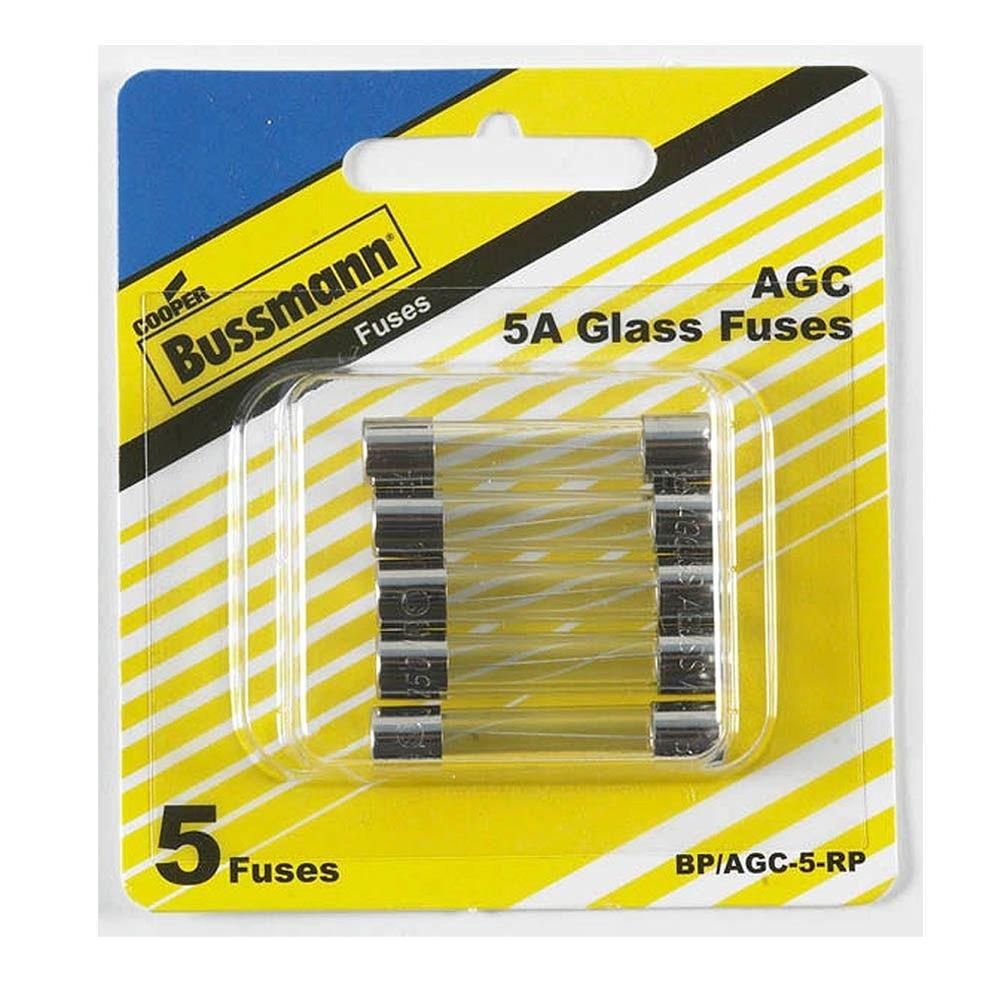 Bussmann AGC-5-R Bussmann AGC Glass Tube Fuses | DX Engineering