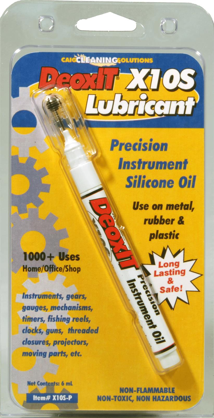 CAIG Laboratories Inc. X10S-P CAIG DeoxIT X10S Precision Instrument Oil ...