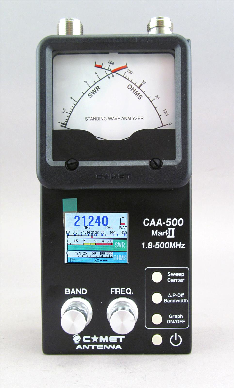 Comet Antennas CAA500MARKII Comet CAA-500MARKII Antenna Analyzers | DX ...