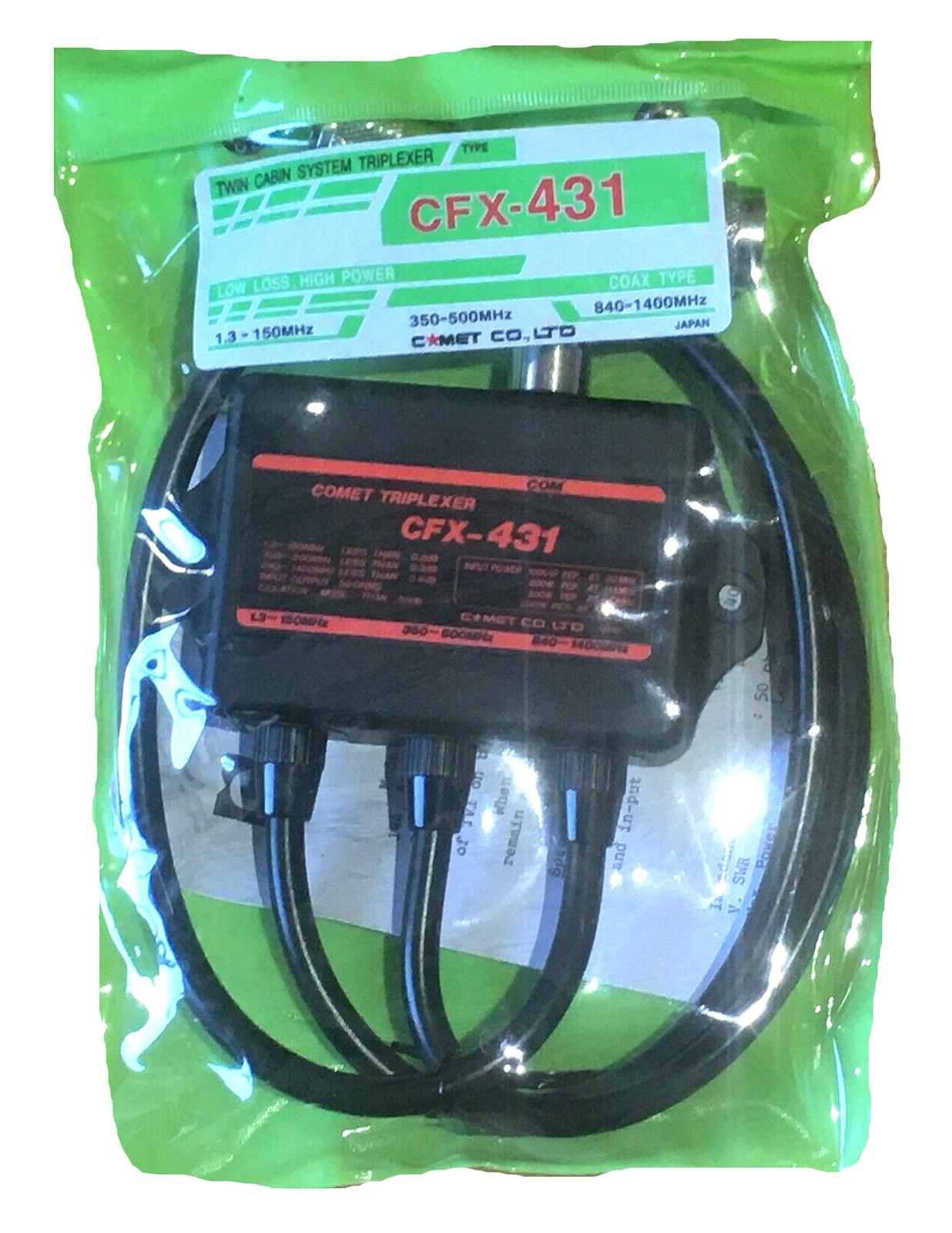 Comet Antennas CFX-431B Comet Triplexers | DX Engineering