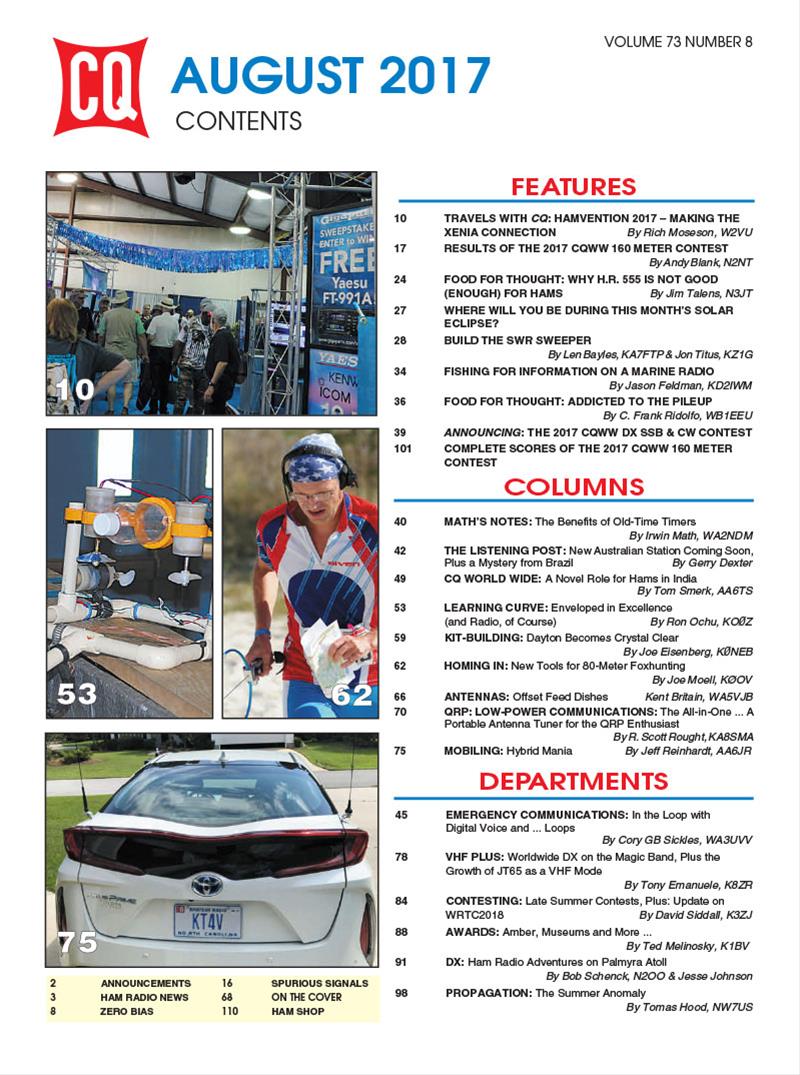 CQ Publications CQ-AUG2017 CQ Magazine | DX Engineering