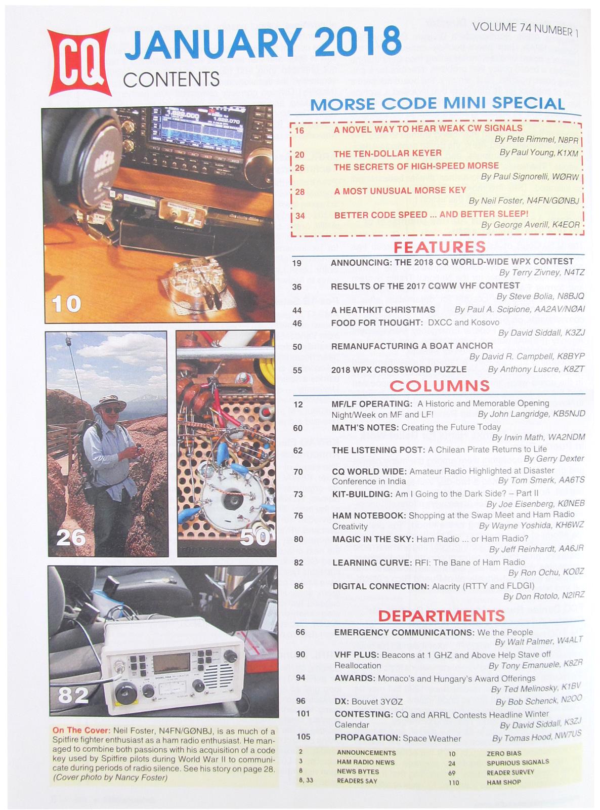 CQ Publications CQ-JAN2018 CQ Magazine | DX Engineering