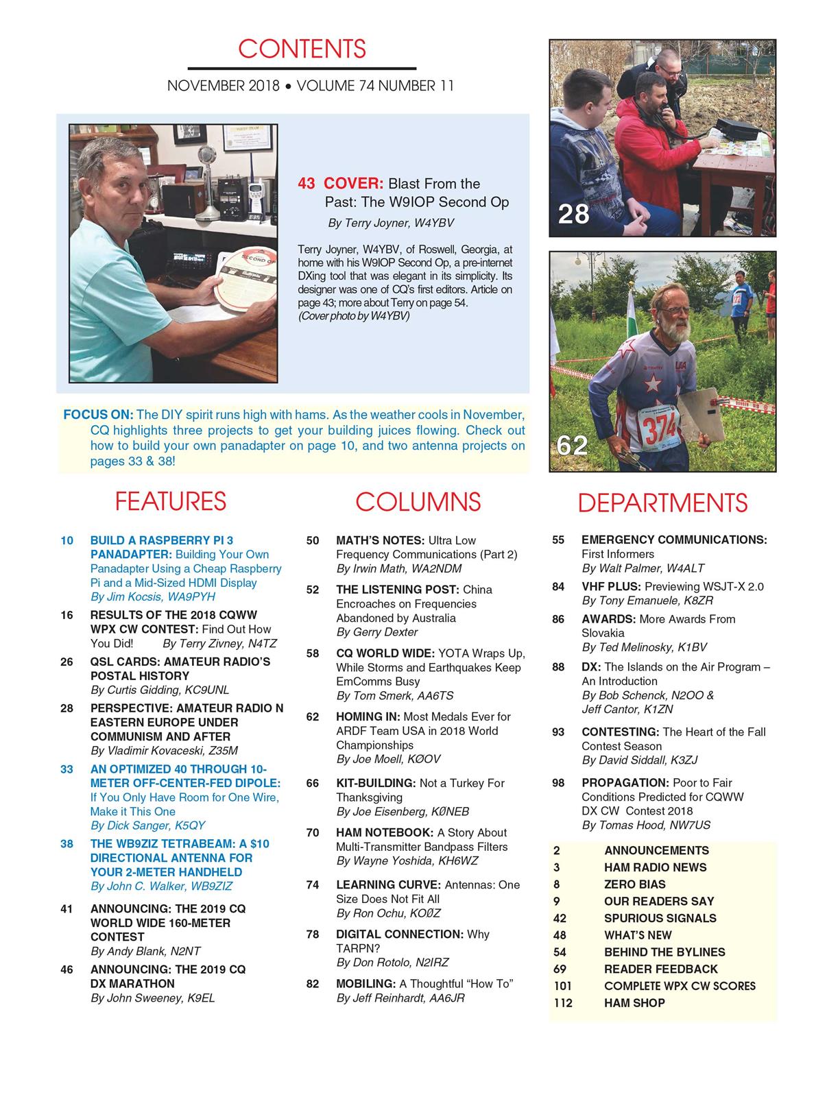 CQ Publications CQ-NOV2018 CQ Magazine | DX Engineering