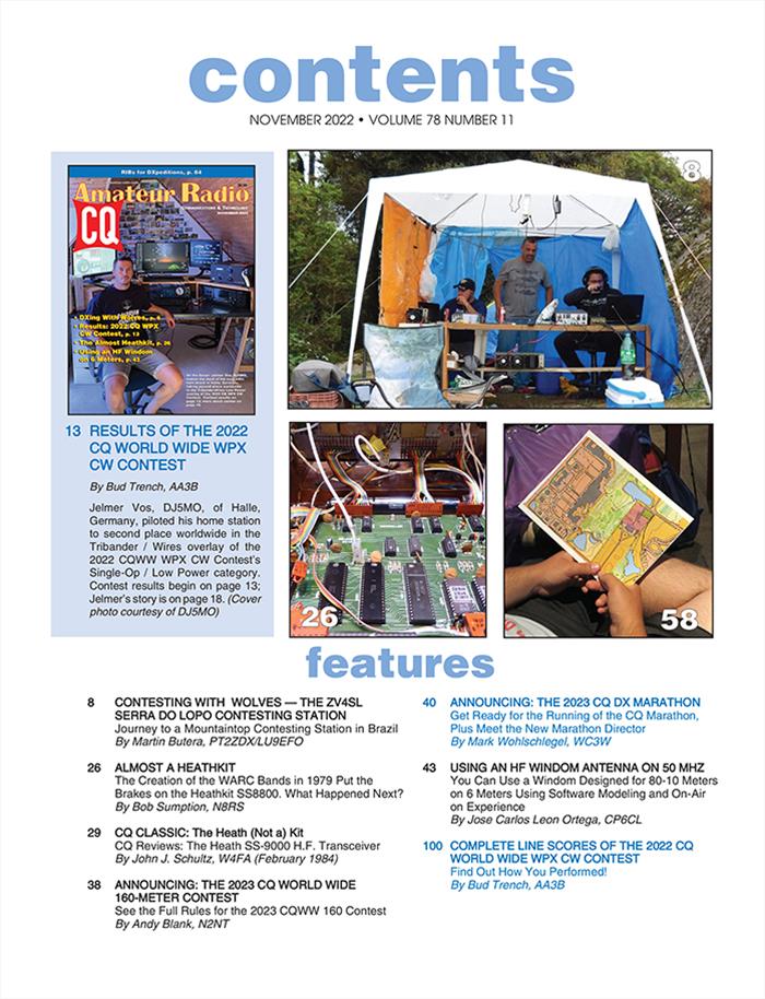 CQ Publications CQ-NOV2022 CQ Magazine | DX Engineering