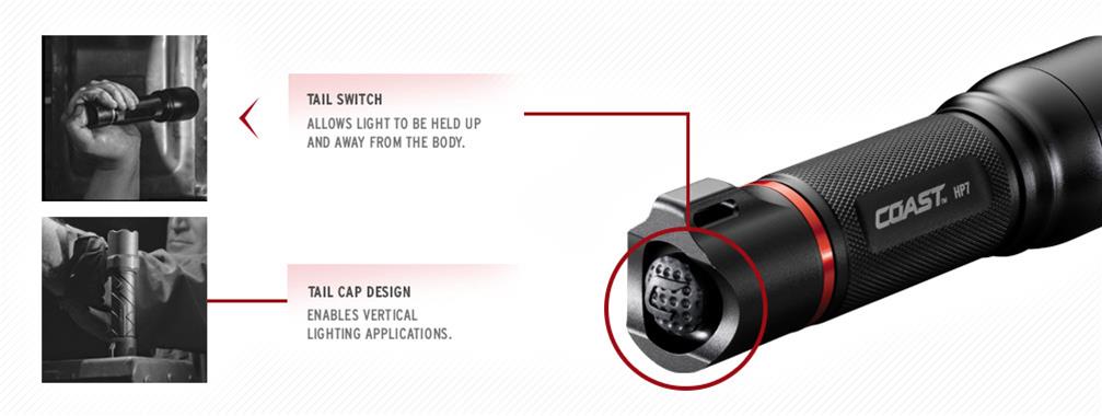 Coast Products HP7 Coast Products HL7 Pure Beam Focusing Headlamps | DX ...