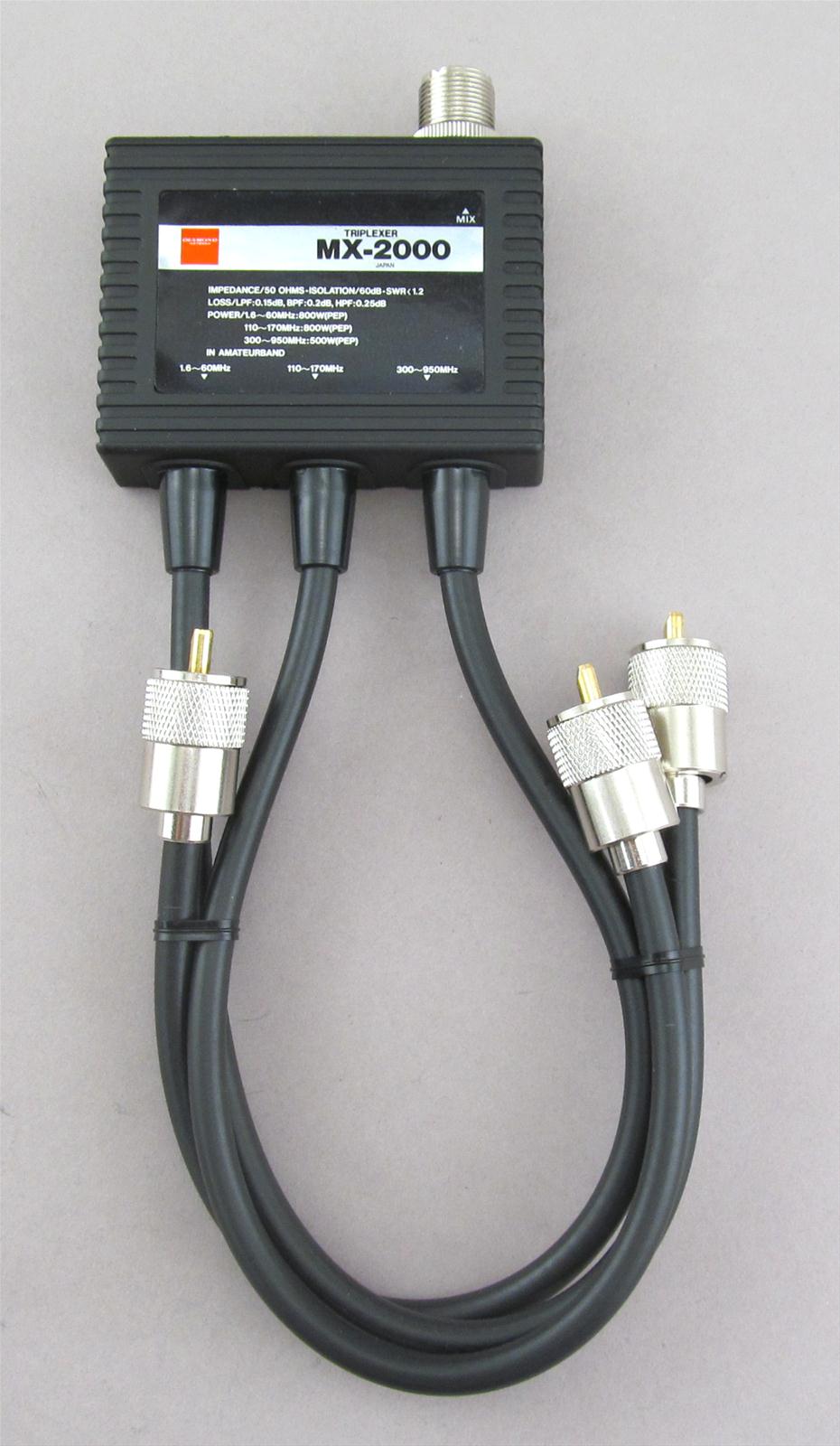 Diamond Antenna MX2000 Diamond Antenna Triplexers | DX Engineering