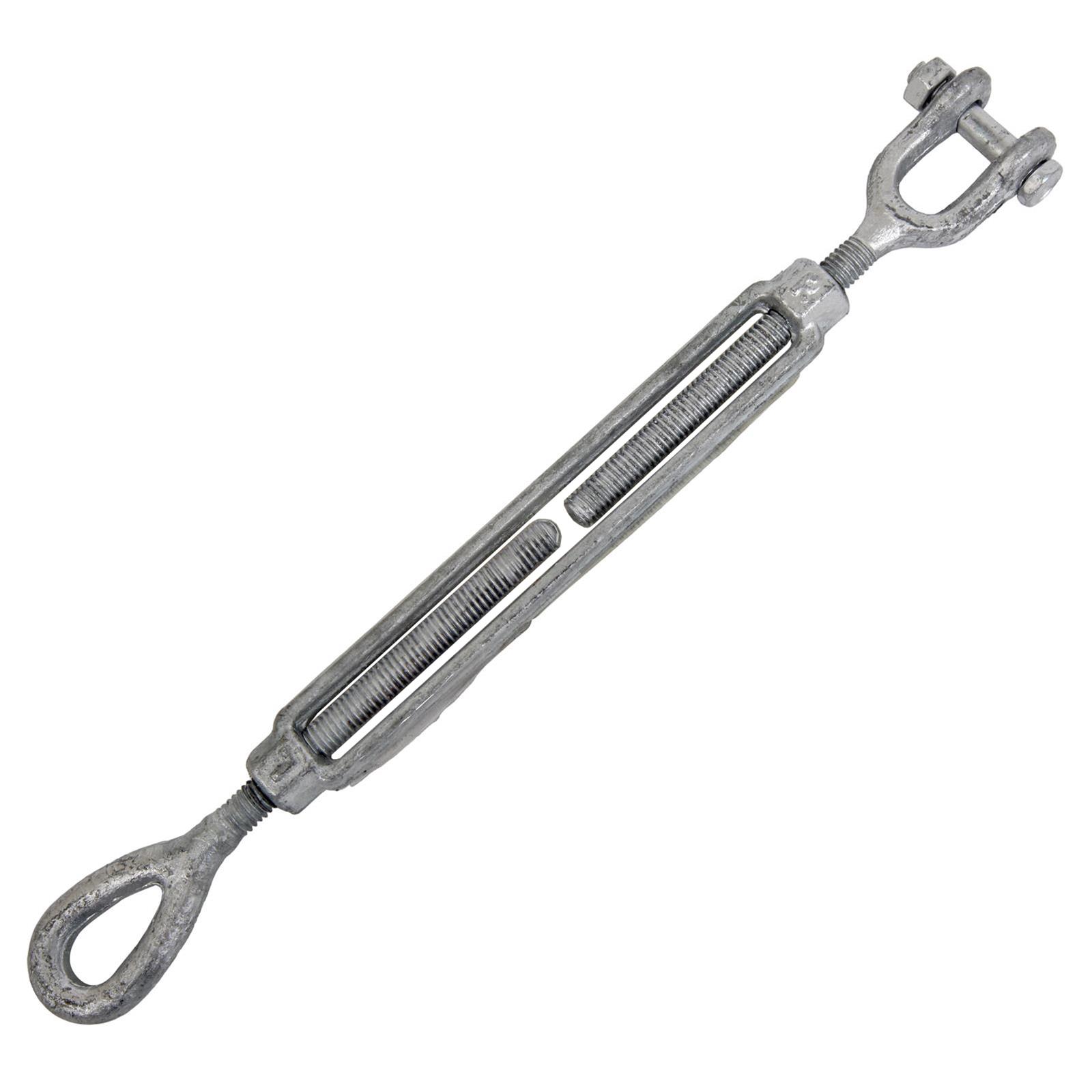 Misc Vendor 3-8TBE-J Tower Guy Line Galvanized Turnbuckles | DX Engineering