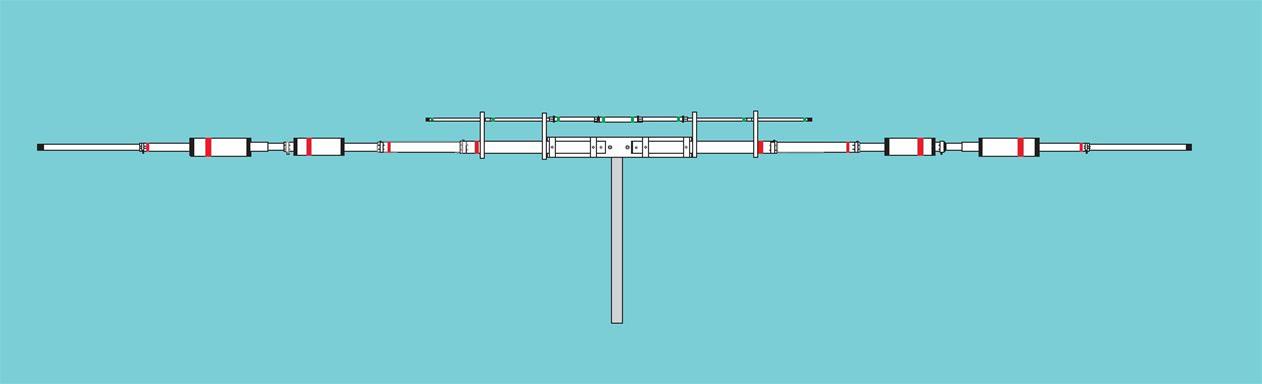 DIEX Antennas DXS16 Diex Antennas Multi-Band Trap Shortened Rigid ...