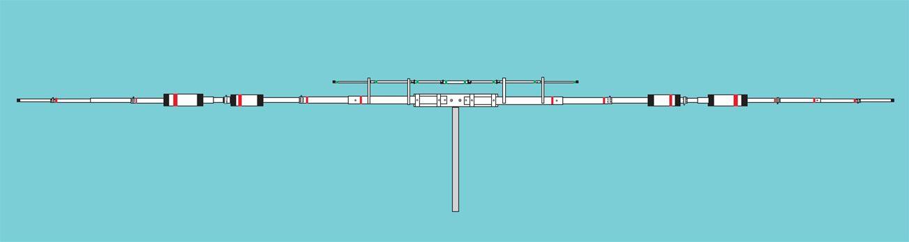DIEX Antennas DXW16-30 Diex Antennas Multi-Band Trap Shortened Rigid ...