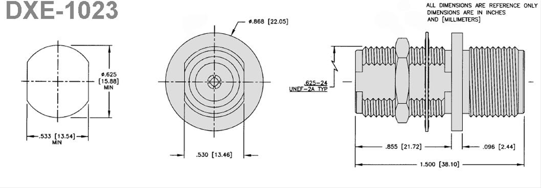 DX Engineering DXE-1023 DX Engineering Coaxial RF Connector Adapters ...