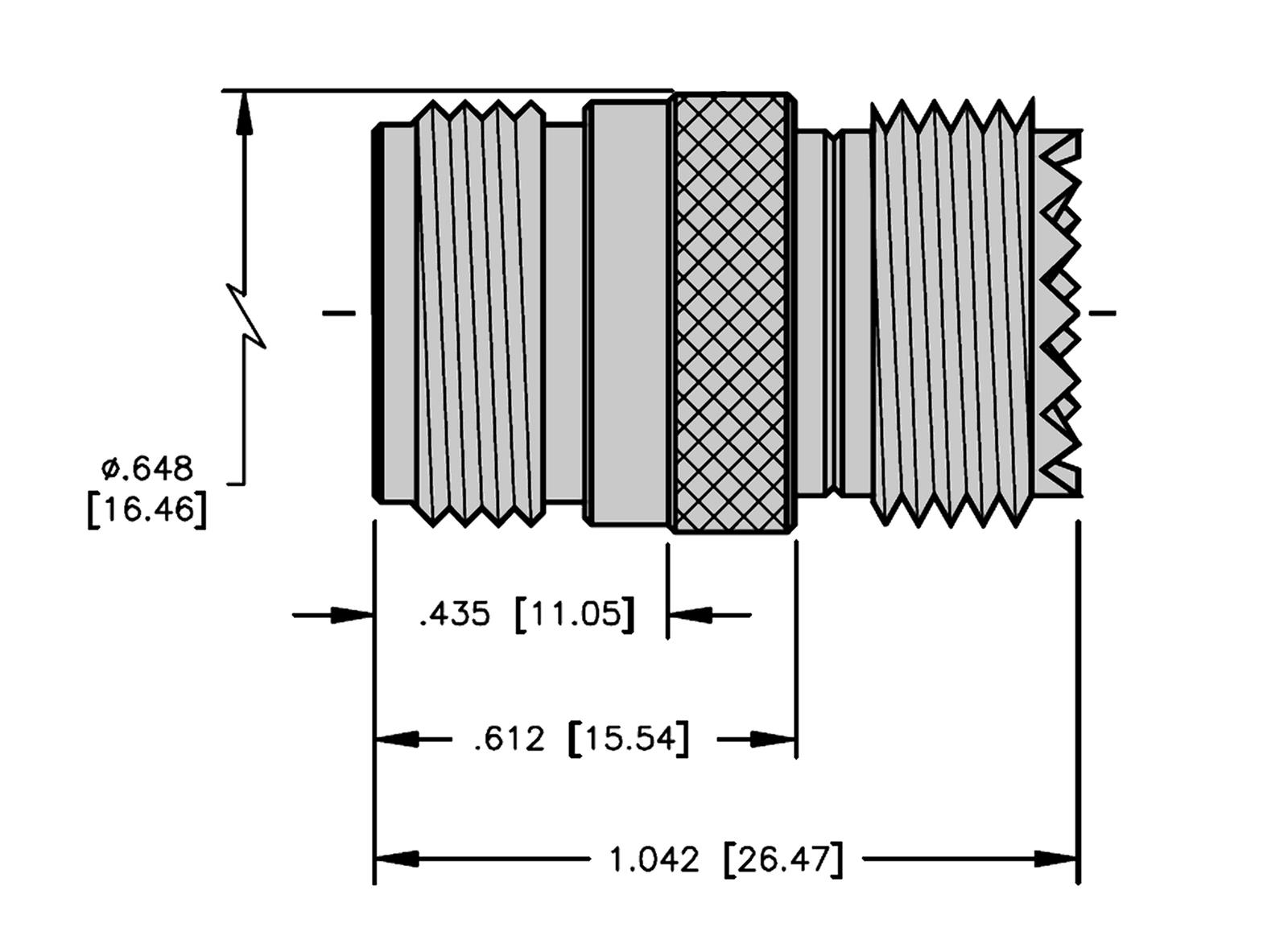 DX Engineering DXE-11141704-2 DX Engineering Coaxial RF Connector ...