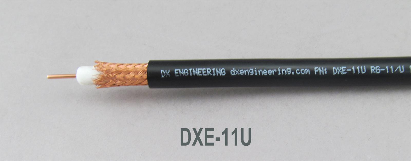 DX Engineering DXE-11U DX Engineering RG-11/U 75-ohm Bulk Coaxial Cable | Summit Racing