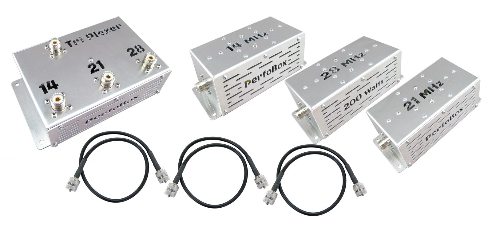 DX Engineering DXE-200FD-8X-P DX Engineering Field Day Triplexer Filter ...