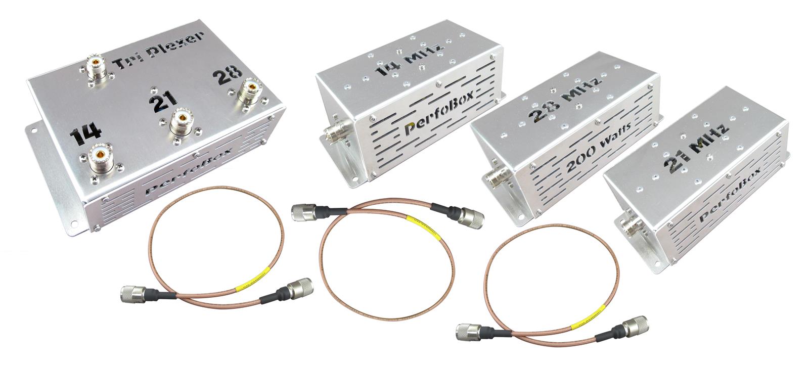 DX Engineering DXE-200FD-P DX Engineering Field Day Triplexer Filter ...