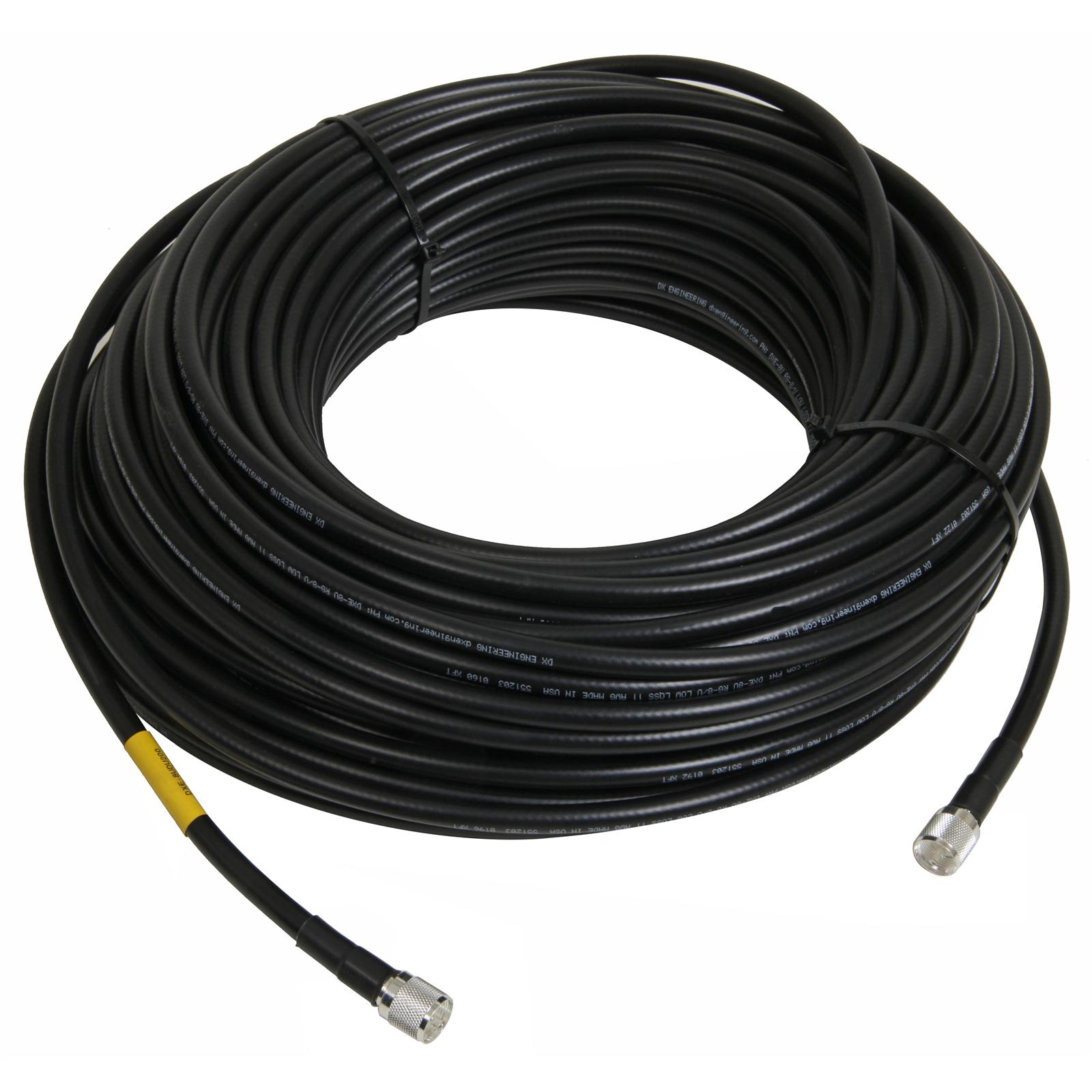 DX Engineering DXE-8UDU200 DX Engineering RG-8/U 50-ohm Coax Cable ...