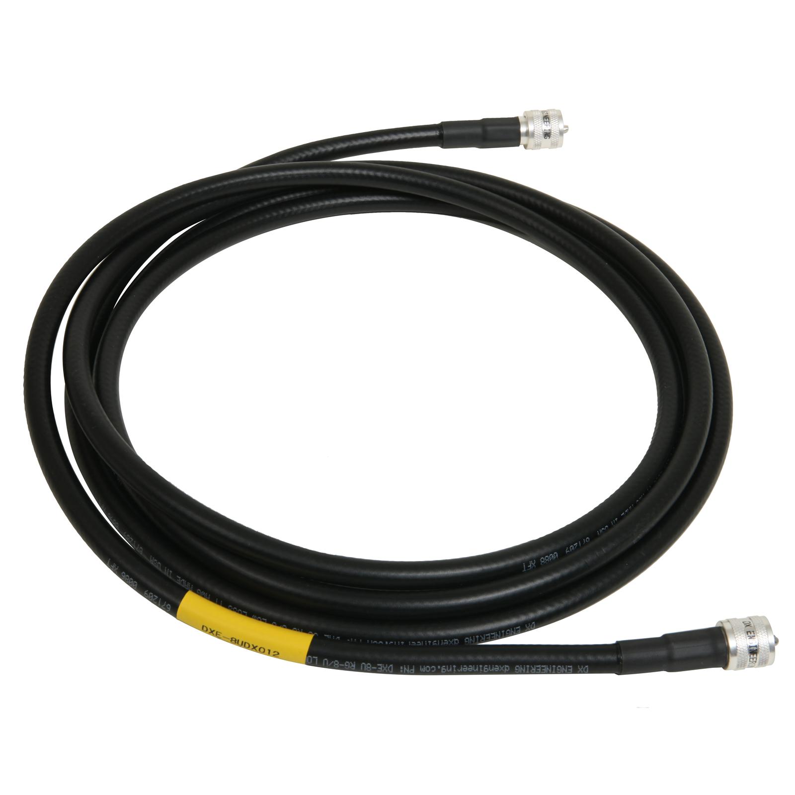 DX Engineering DXE-8UDX012 DX Engineering RG-8U PL-259 Low-Loss 50-ohm ...