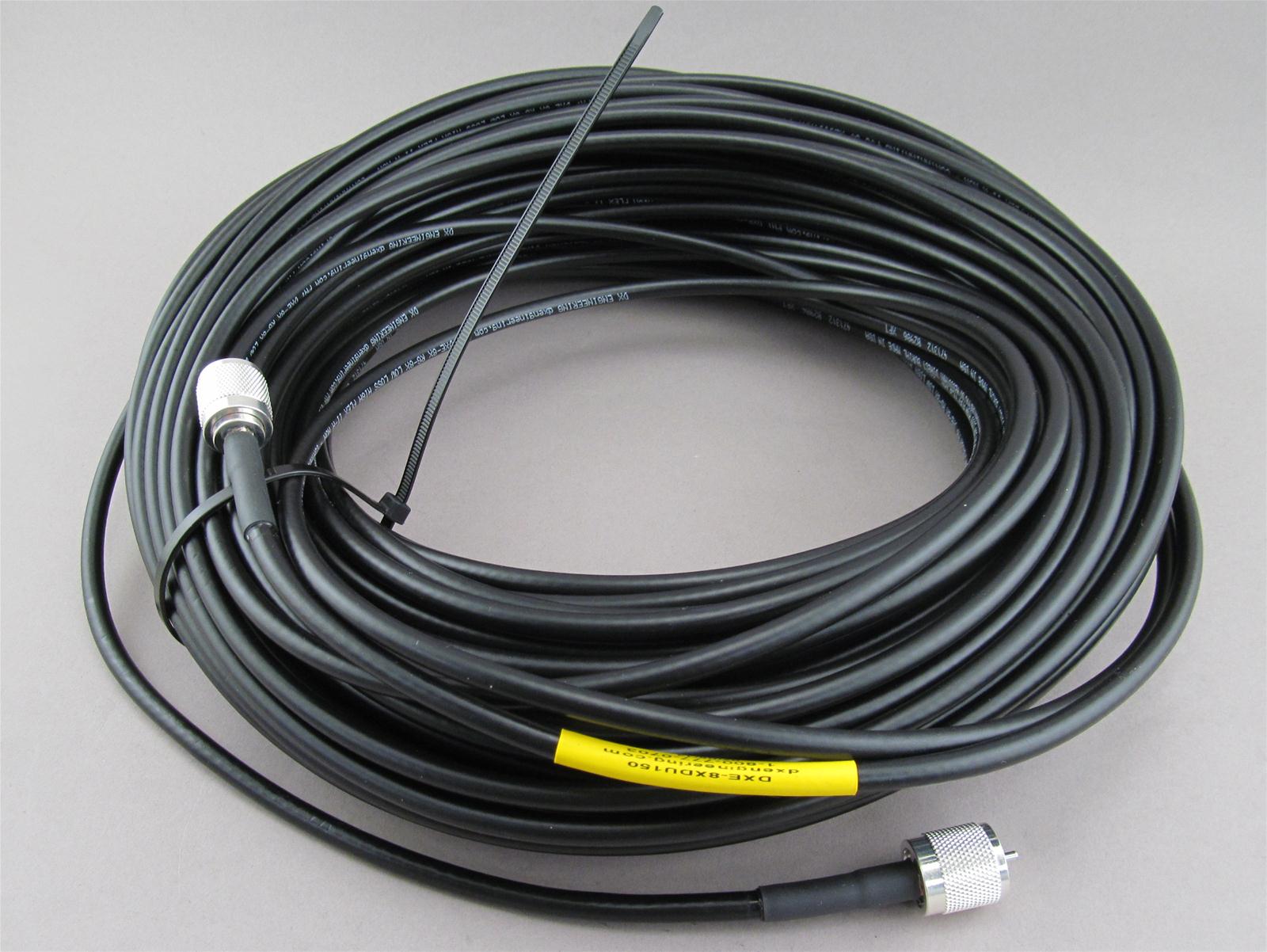 DX Engineering DXE-8XDU150 DX Engineering's RG-8X 50-ohm Coax Cable ...