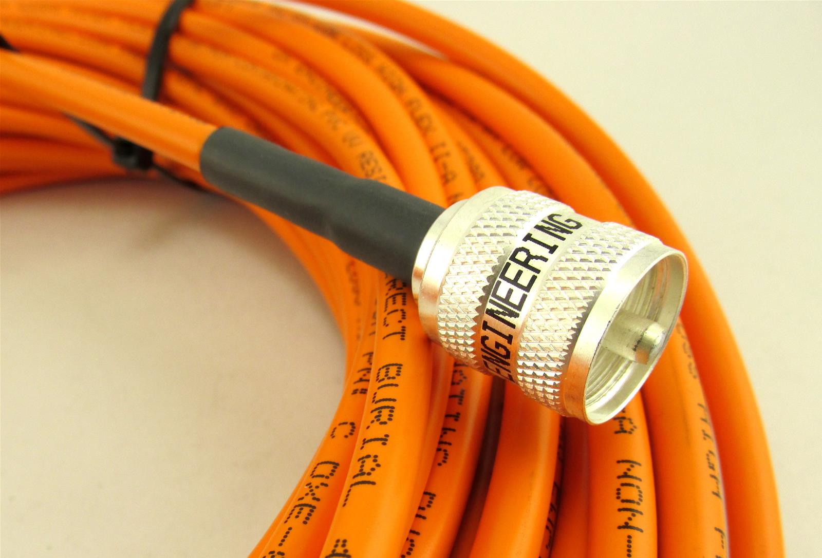 DX Engineering DXE-8XVDX100 DX Engineering RG-8X High Visibility Orange ...