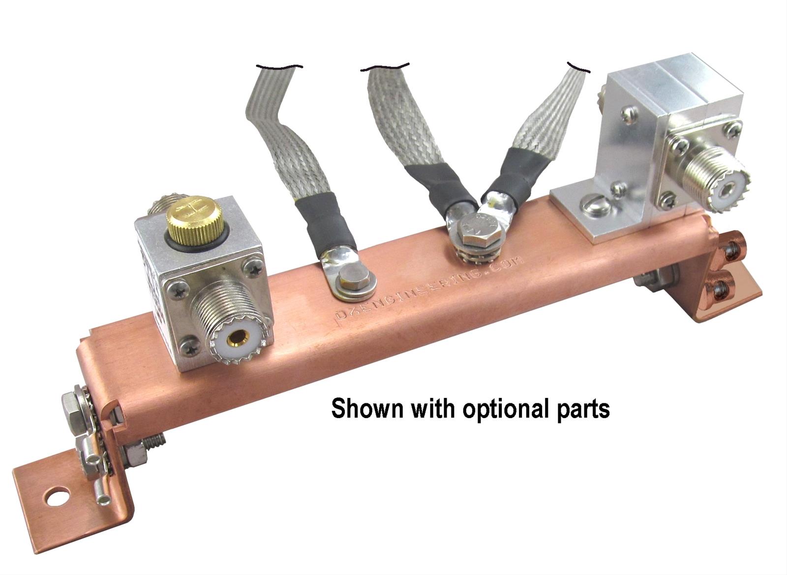 DX Engineering DXE-GBWM-W DX Engineering GBWM-W Copper Ground Bus Wall ...