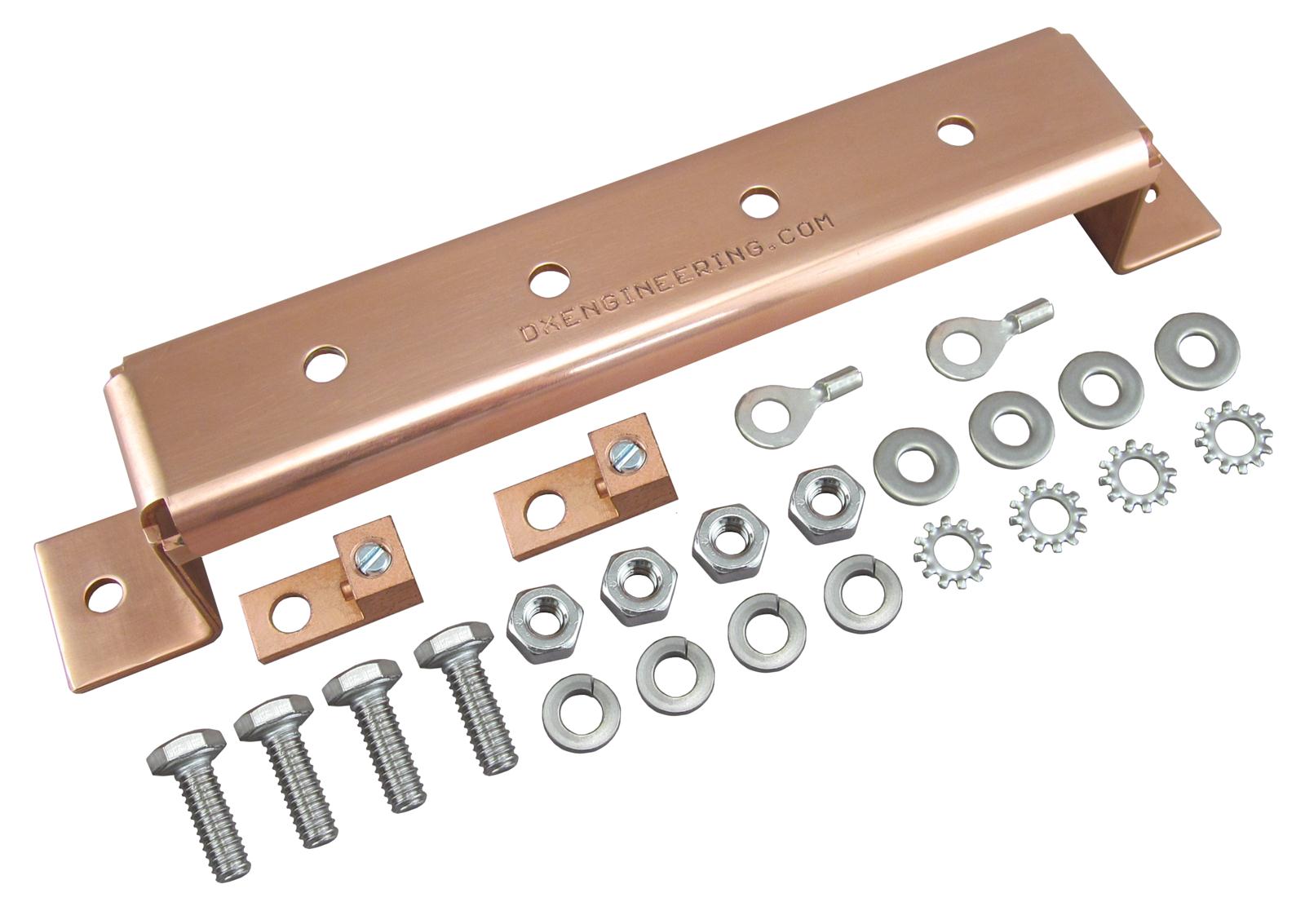 DX Engineering DXE-GBWM DX Engineering GBWM Copper Ground Bus Wall ...