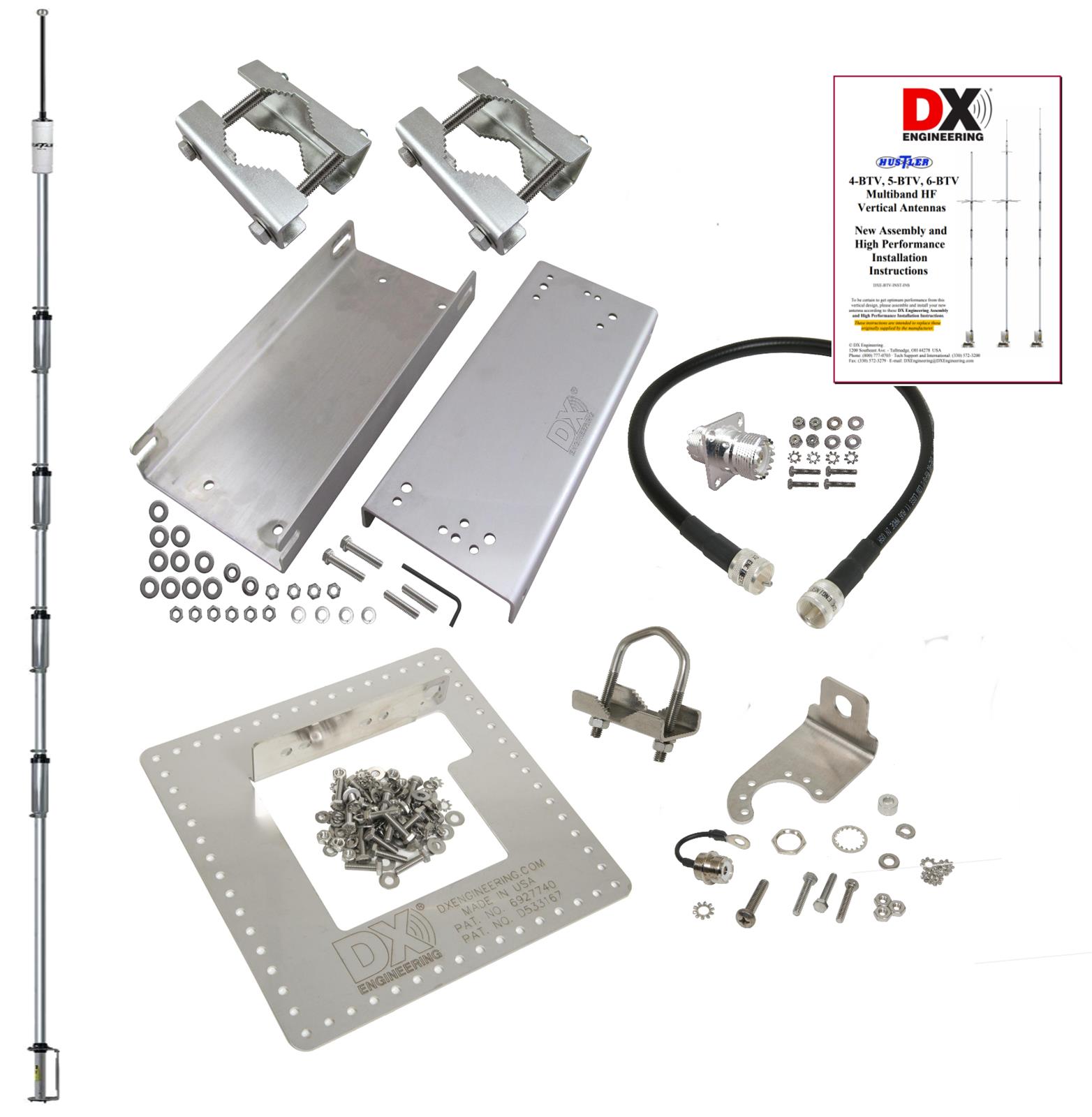 DX Engineering DXE-HSR-6BTV-P2 DX Engineering 6BTV 6-Band High ...