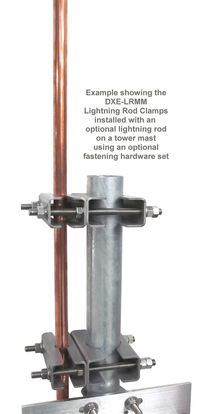 DX Engineering DXE-LRMM DX Engineering Lightning Rod Mast Mounts | DX ...