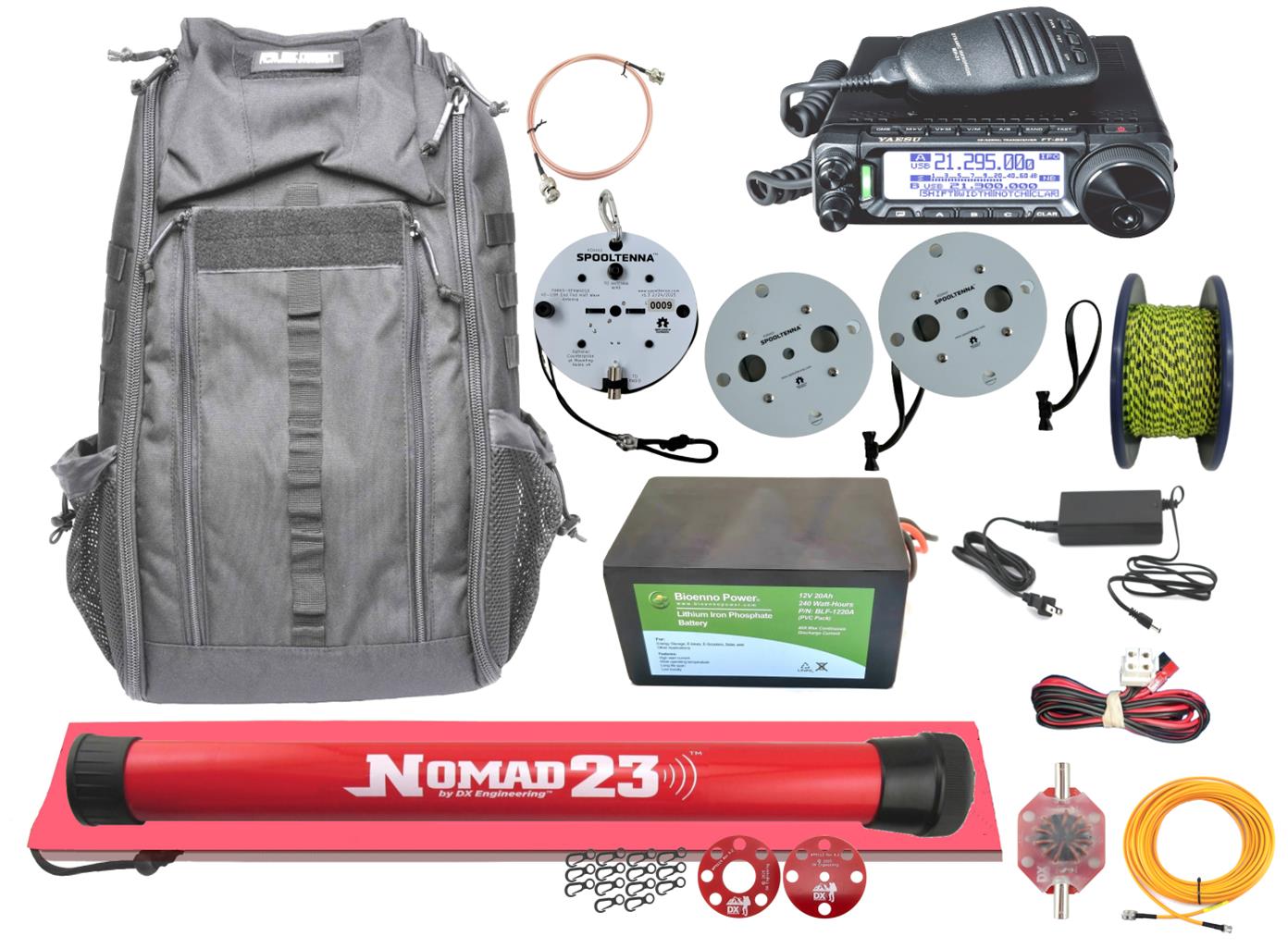 DX Engineering DXE-POTA-8 DX Engineering HF Portable Operation Gear Packages | DX Engineering
