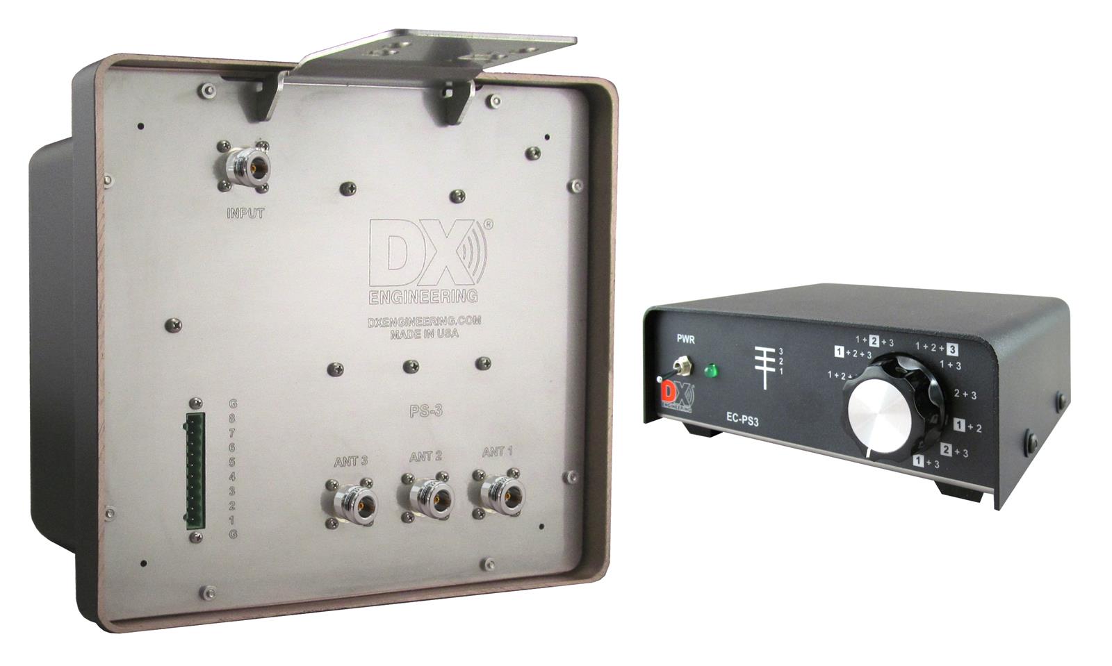 DX Engineering DXE-PS-3BN-P DX Engineering PS-3B PRO-STACK Three Antenna Phasing System | DX ...
