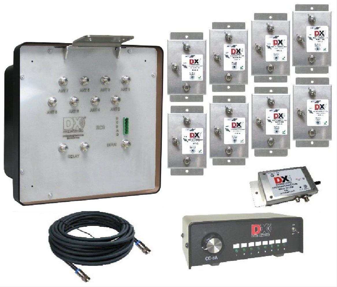 DX Engineering DXE-RCA8B-SYS-3P Receive Eight Circle Array Electronics ...