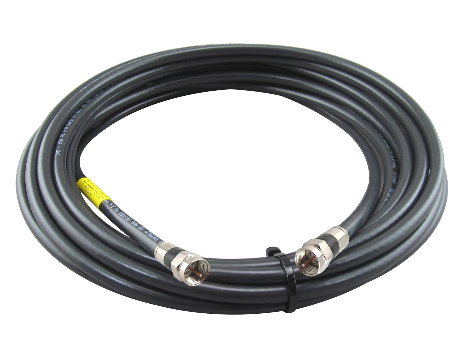 DX Engineering DXE-RG6UQF025 DX Engineering RG-6/U 75-ohm Quad-Shield Coax Cable Assemblies | DX ...