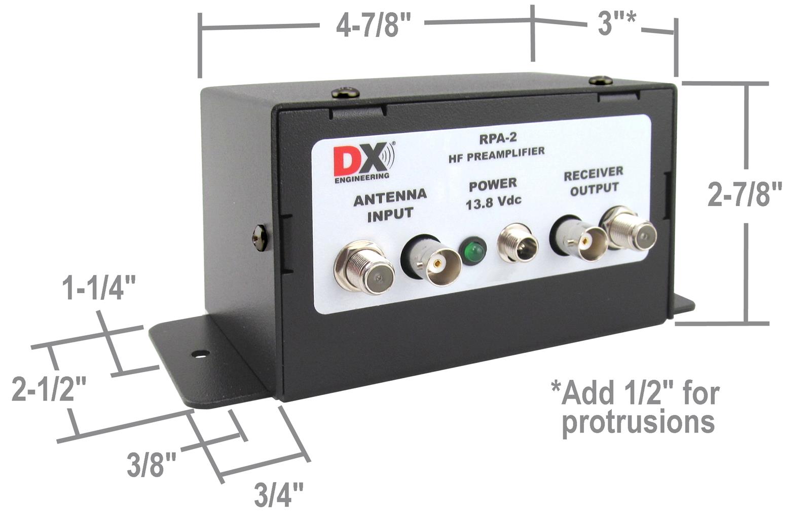 DX Engineering DXE-RPA-2 DX Engineering RPA-2 Modular Receive ...