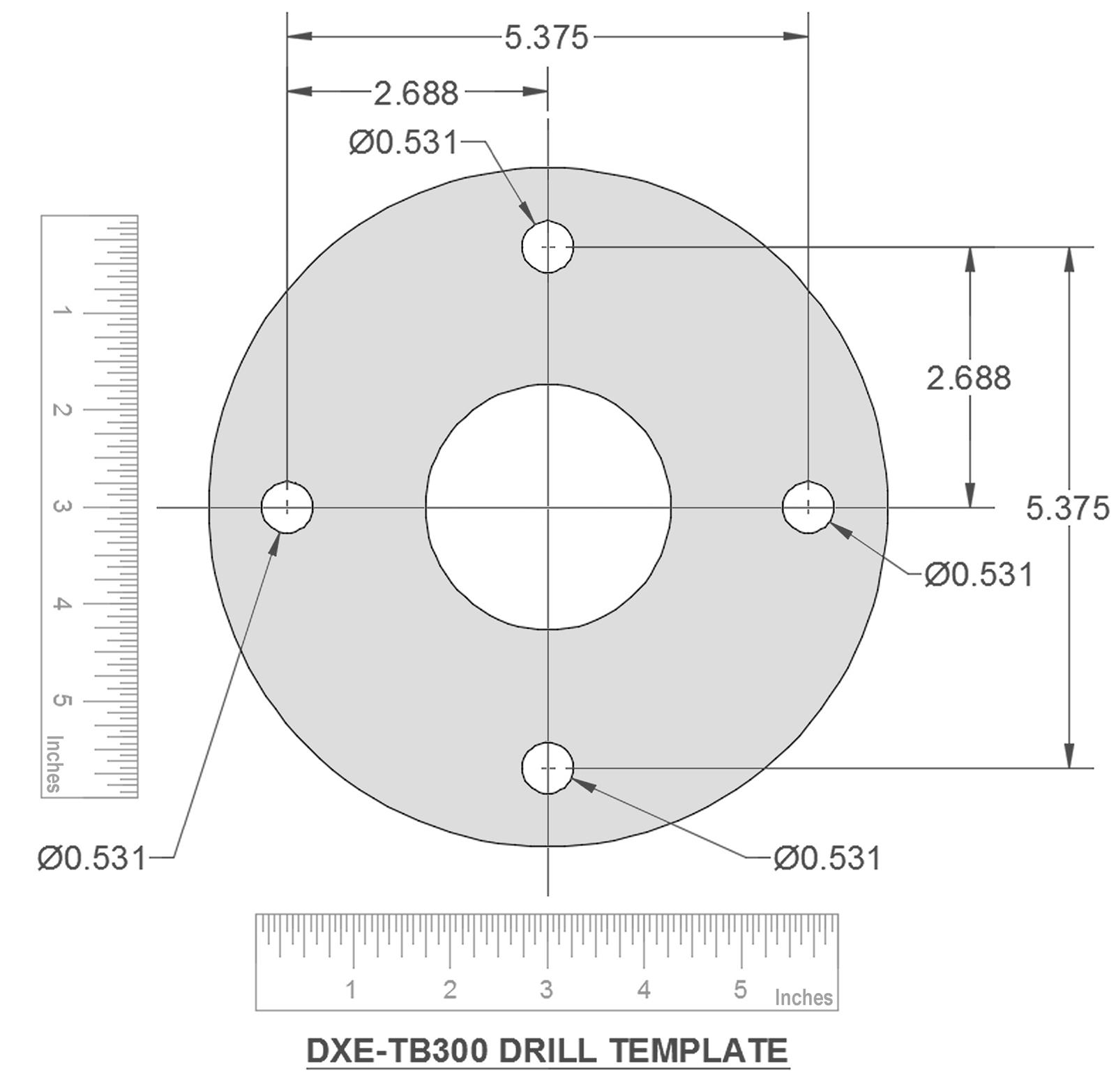 DX Engineering DXE-TB300 DX Engineering TB300 Advanced Design Thrust ...