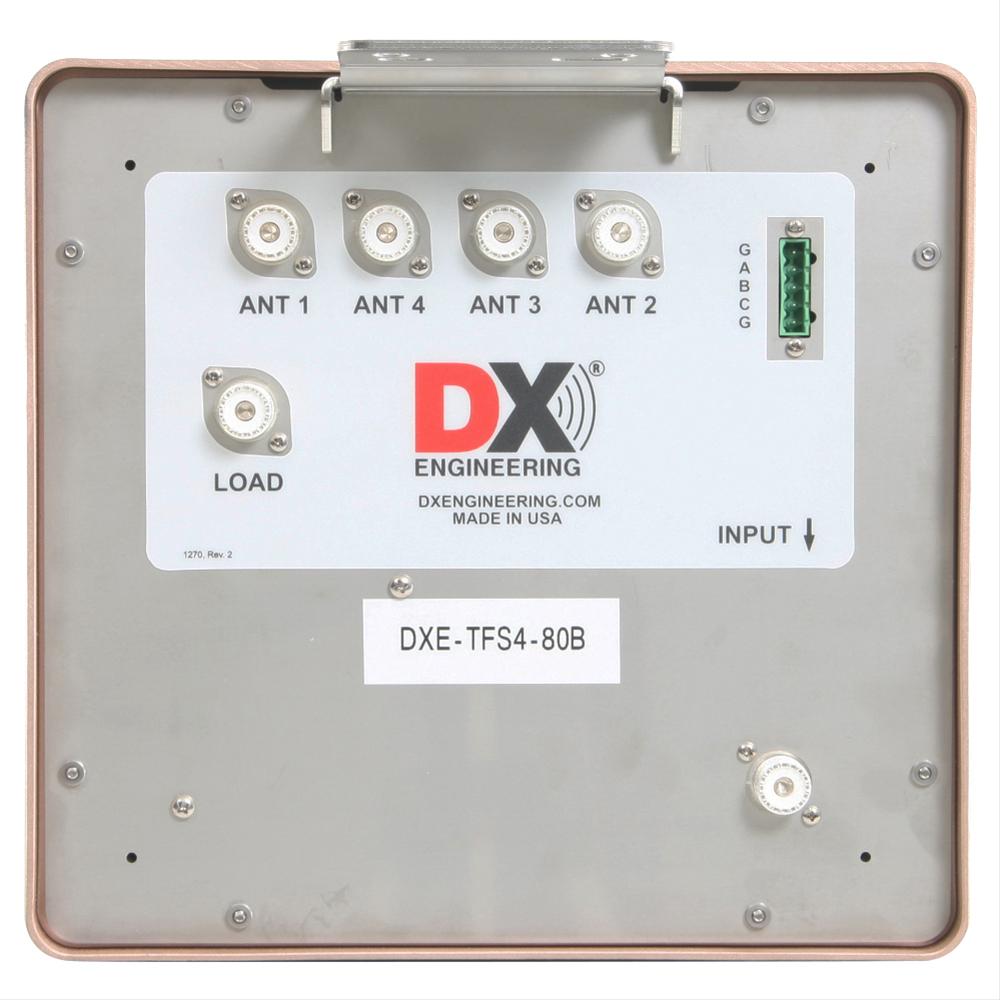 DX Engineering DXE-TFS4-80B-P DX Engineering TFS4 Series B Transmit ...