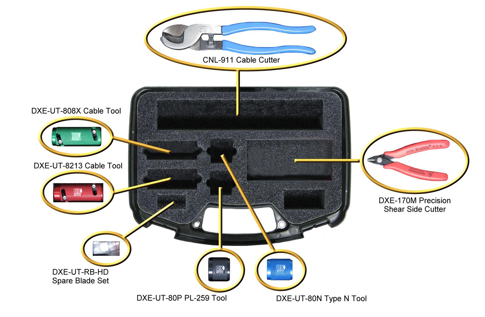 DX Engineering DXE-UT-KIT2-D DX Engineering UT-KIT2-D Complete Coax ...