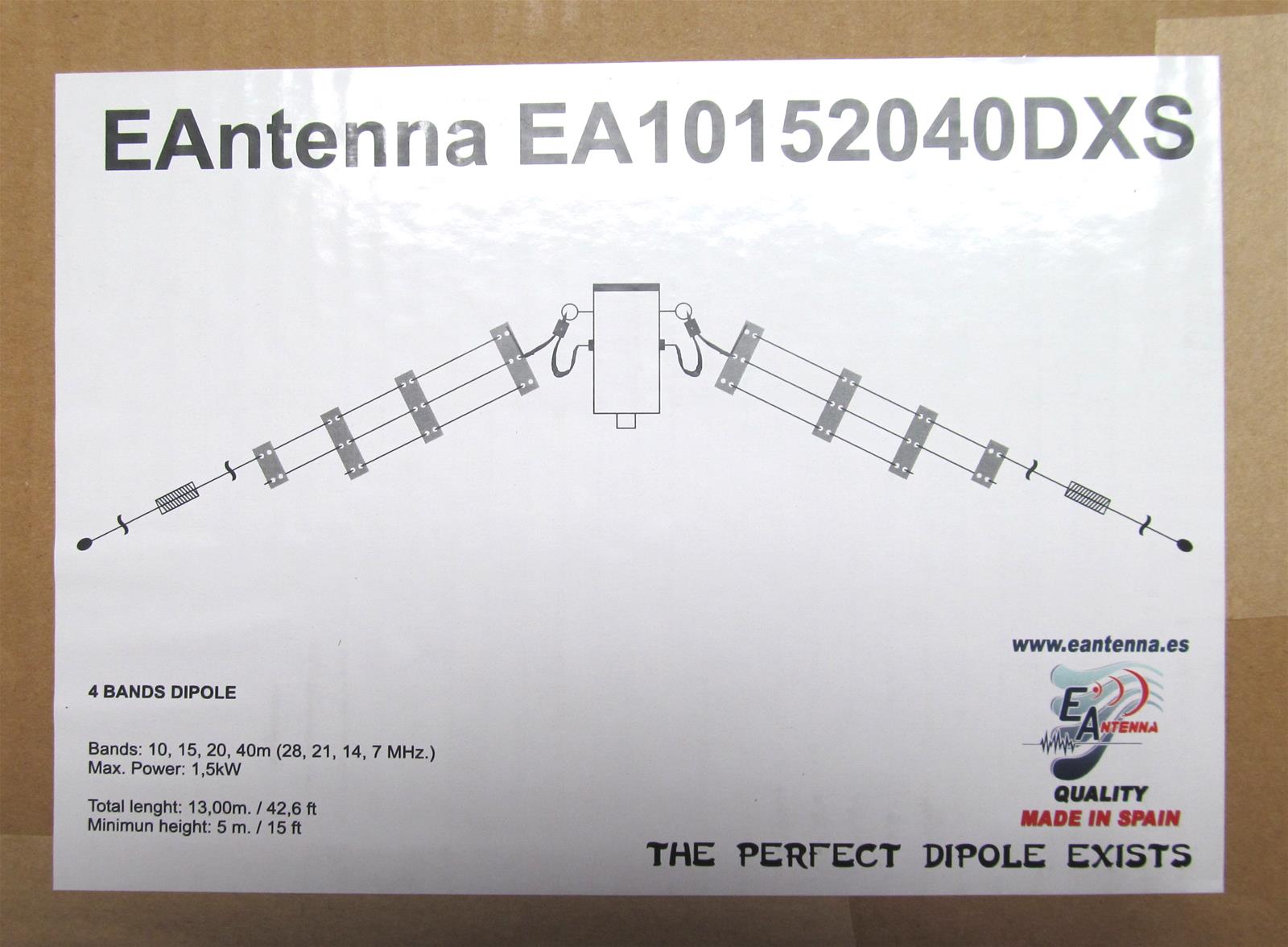 EANTENNA 17910.4251 EAntenna Multi-Band Dipole Wire Antennas | DX ...