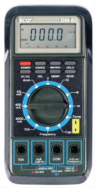 ECG Products DM-80 ECG Digital Multimeters | DX Engineering