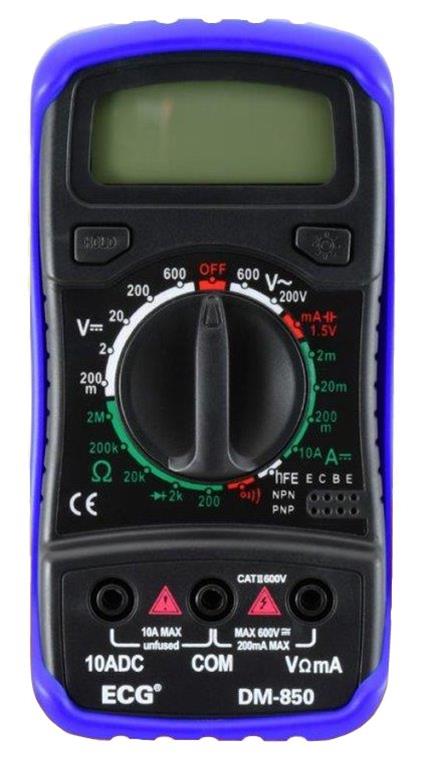 ECG Products DM-850 ECG Digital Multimeters | DX Engineering